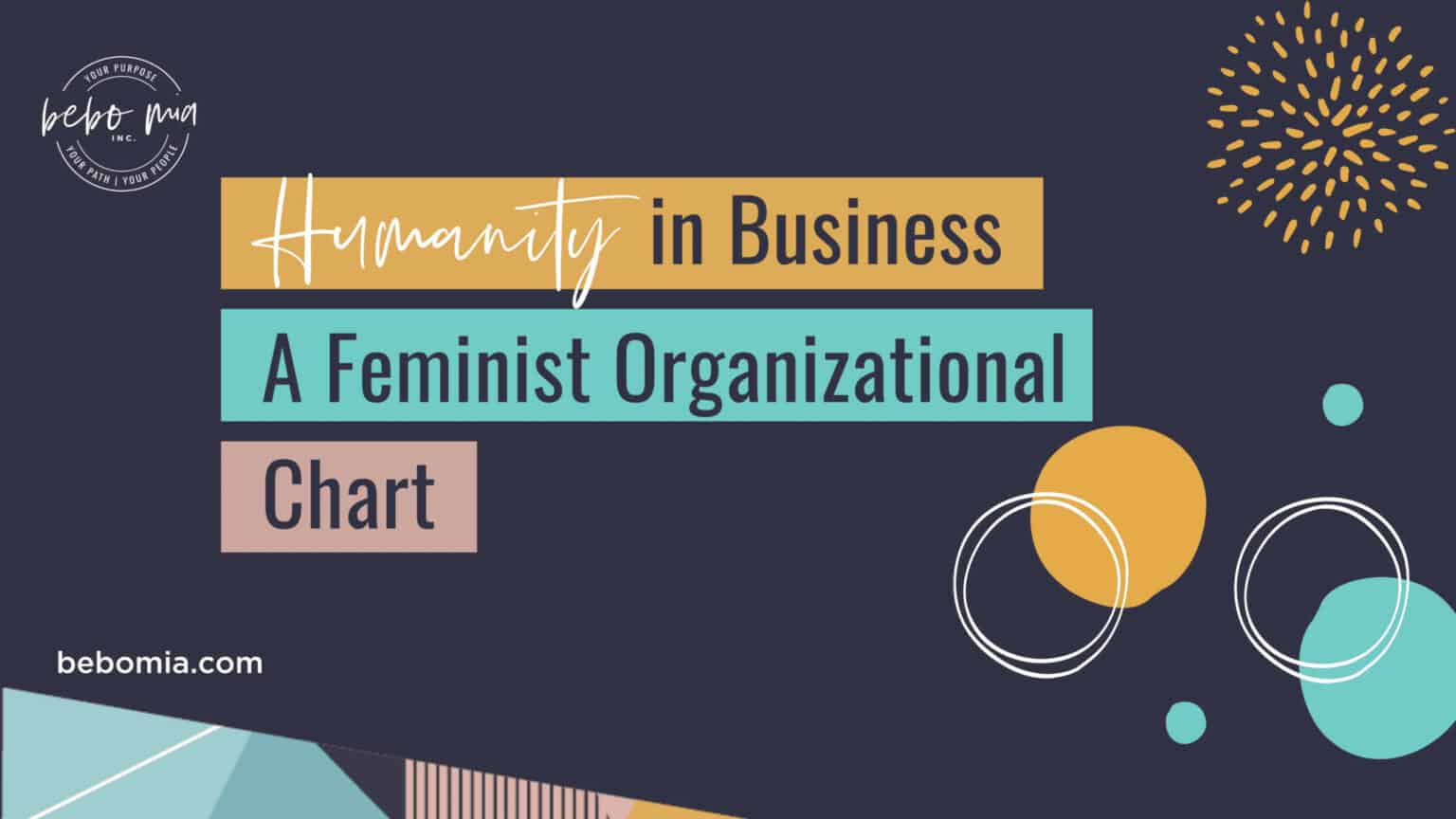Humanity in Business: A feminist organizational chart
