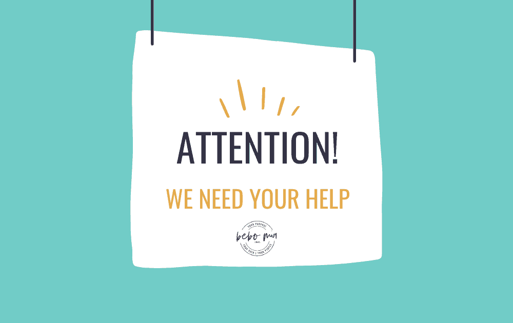 We need help from our community - Bebo Mia